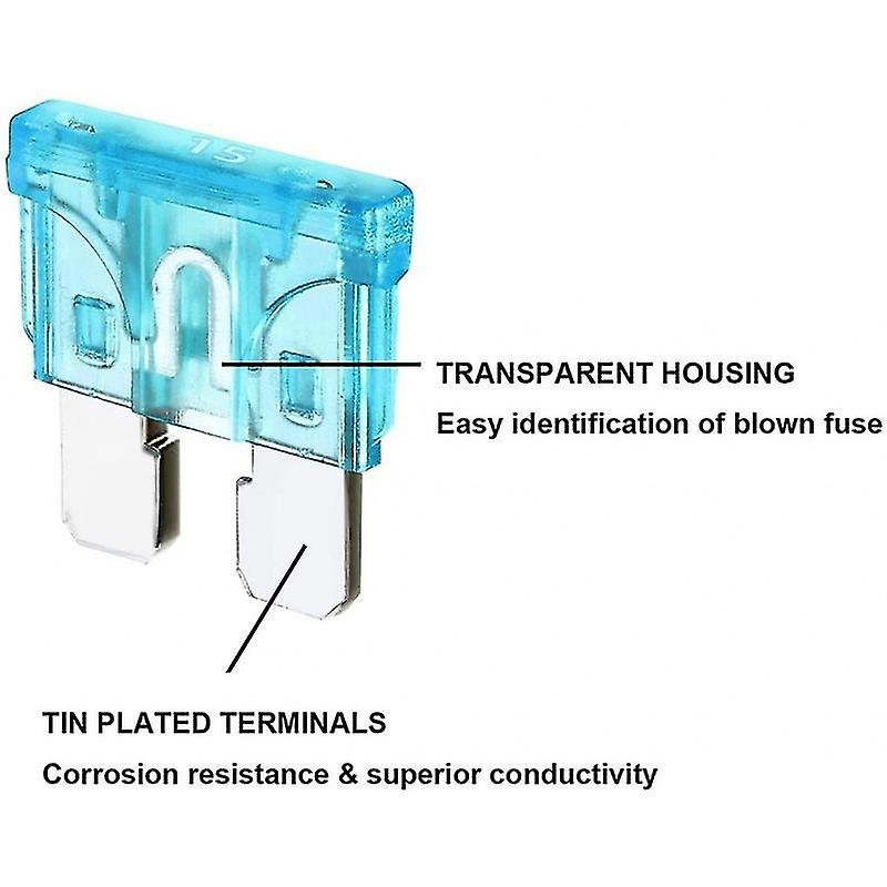 Car Fuses Car Fuses Assorted Blade Car Fuse With Storage Case And Fuse ...