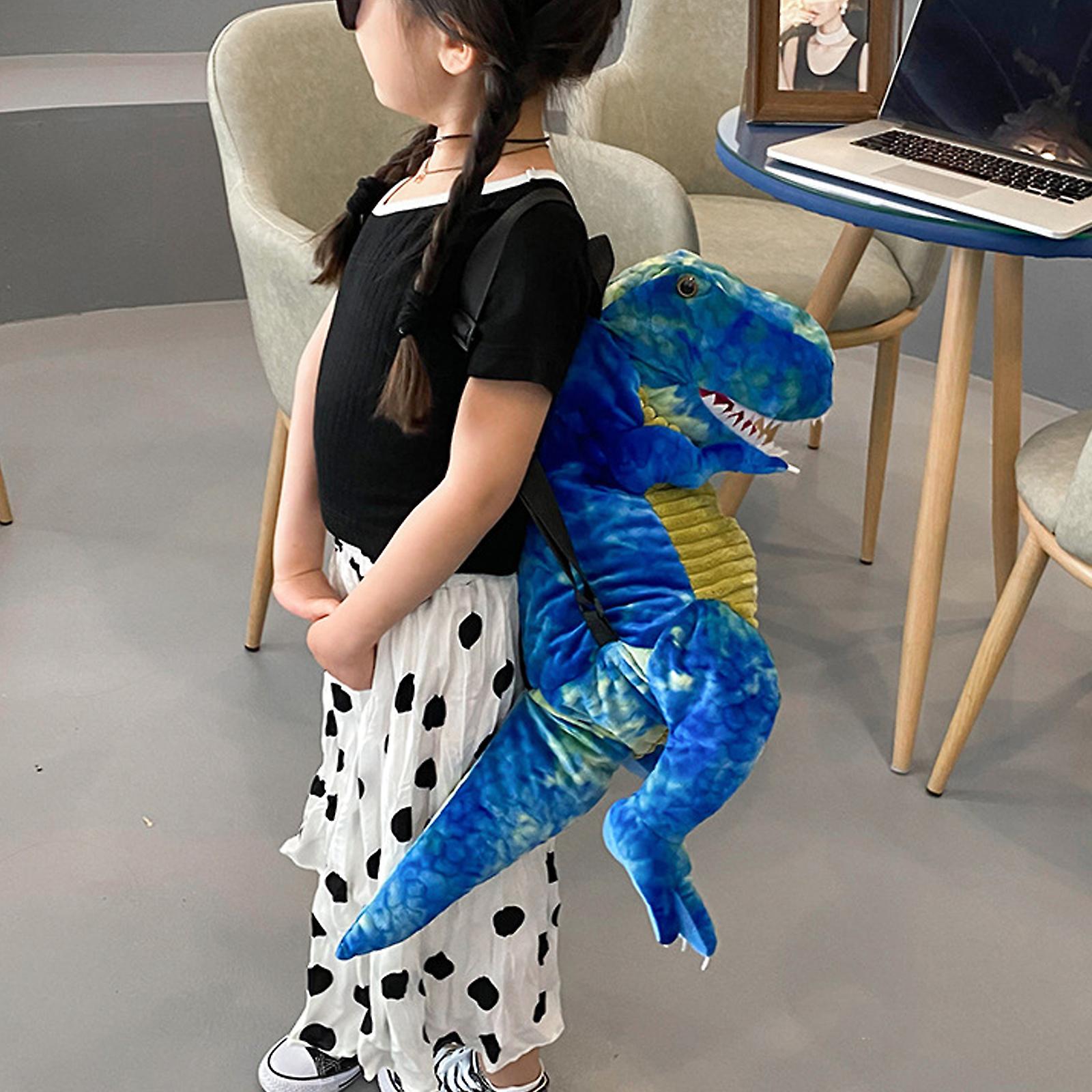 3d Dinosaur Kids Backpack Cute Animal Cartoon Plush Backpack Dinosaurs ...