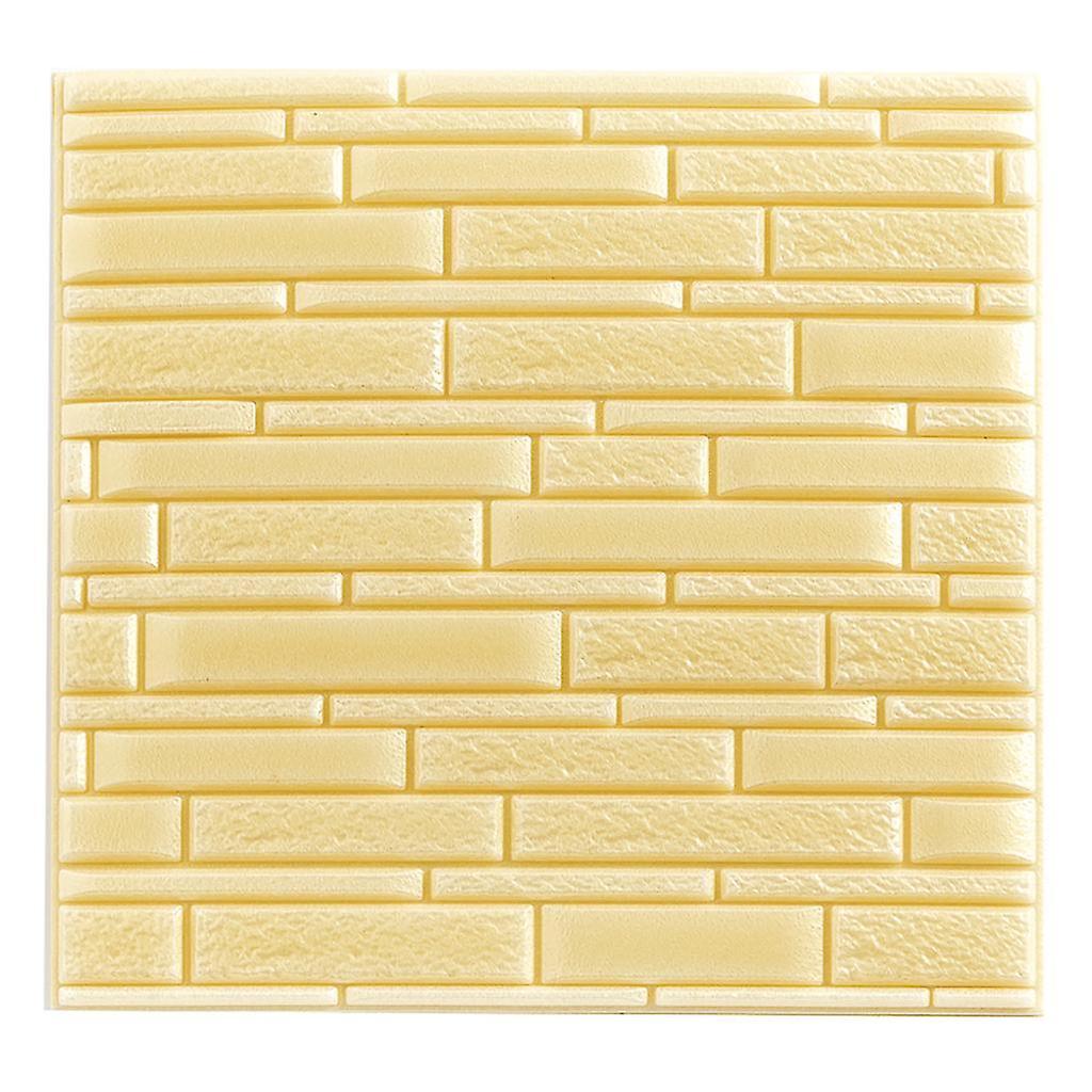Self-adhesive 3D Wall Stickers Bricks Style Wall Paper PE Foam Panel ...