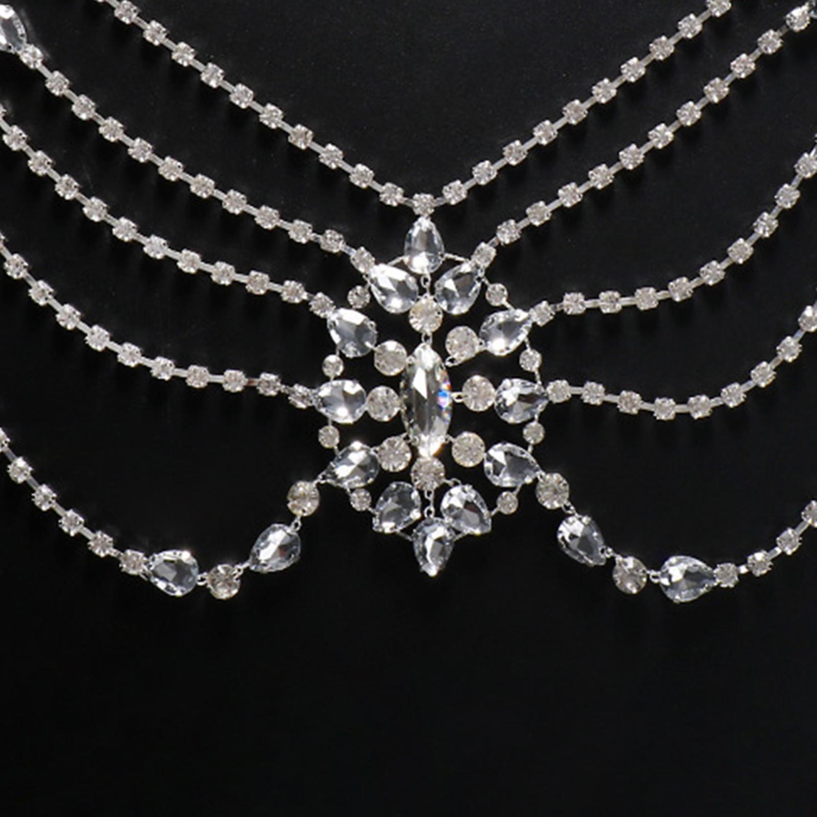 Shoulder Chain Necklace Pageant Durable Gift Accs For Bikini For ...