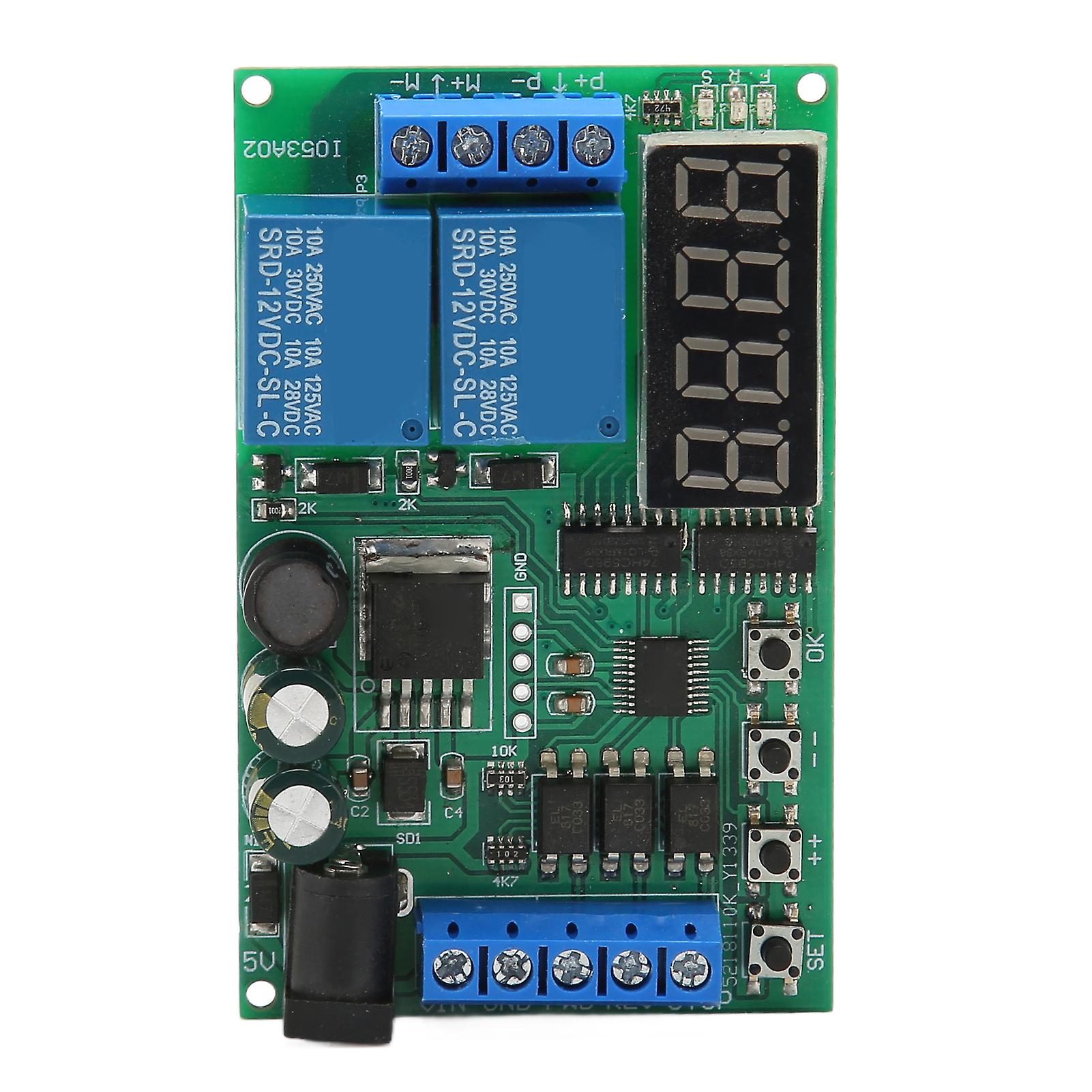 Forward Reverse Motor Control Board Dual Power Supply 3 Indicators ...