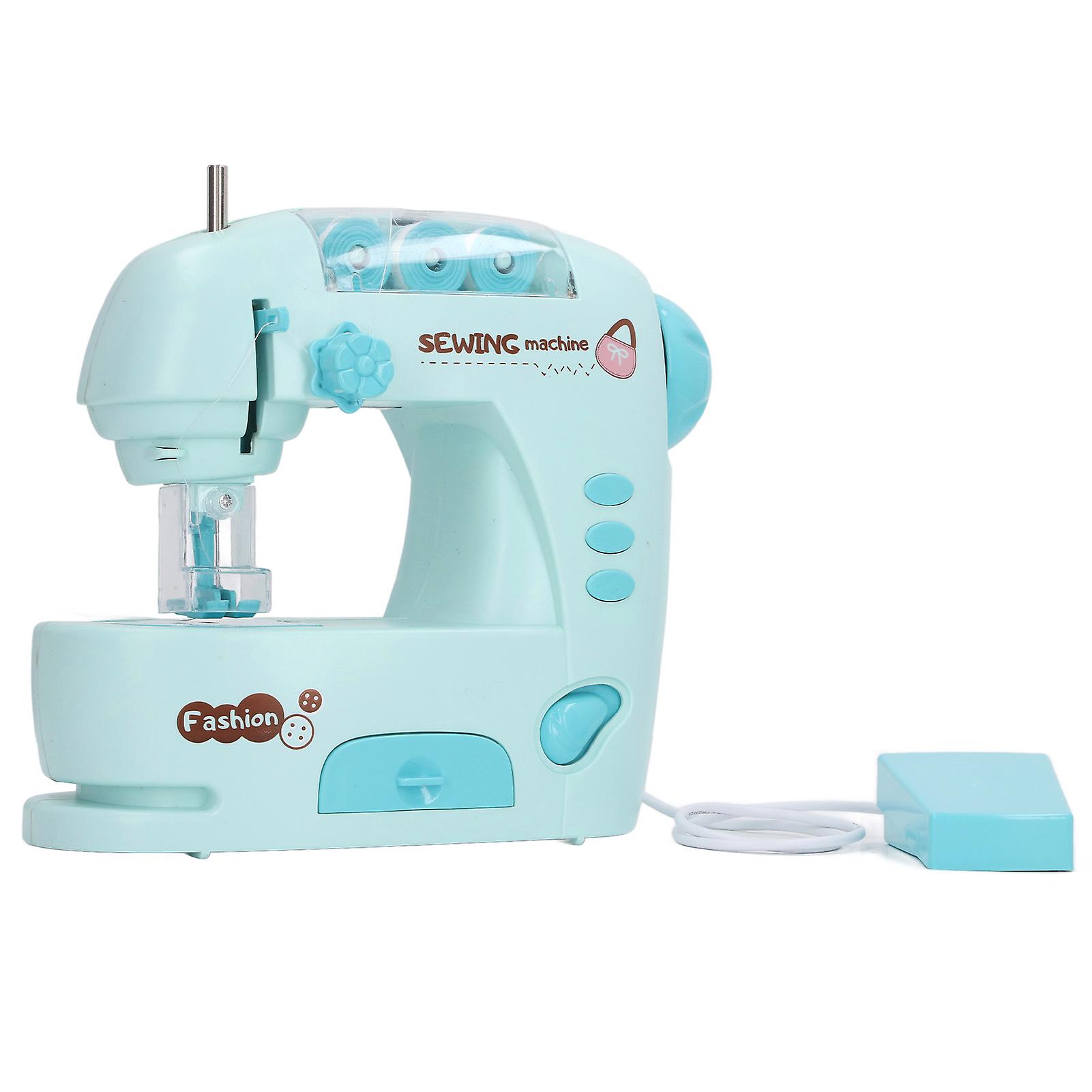 Children Electric Sewing Machine Toy With Threader Ruler Interesting ...