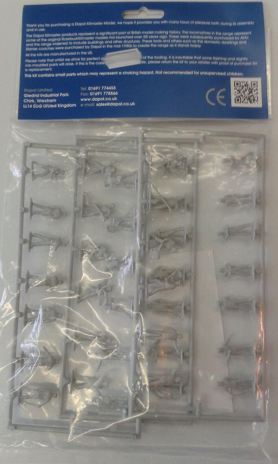 Dapol DAC002 Railway Workmen x 39 (OO Gauge - Unpainted) OO (1/76 ...