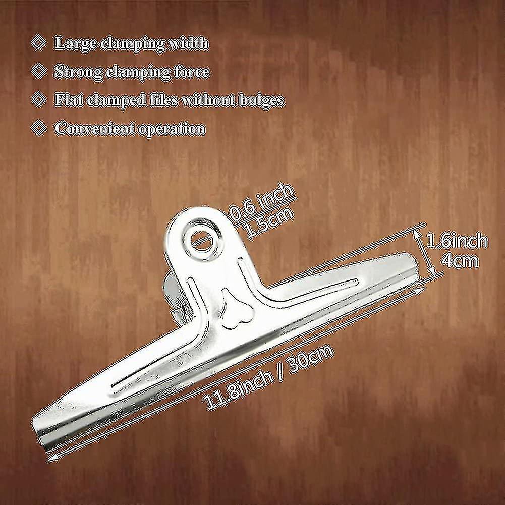 Xxl Clips Extra Large, 2 Pack 1 Foot Long Stainless Steel Jumbo Giant ...