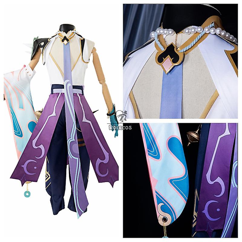 Genshin Impact Xiao Cosplay Costume Game Genshin Impact Xiao Uniform ...