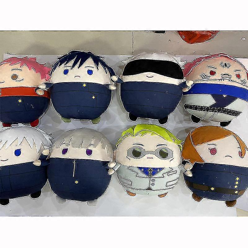 30cm Jujutsu Kaisen Soft Toys Itadori Yuji Gojo Satoru Anime Plush Doll ...