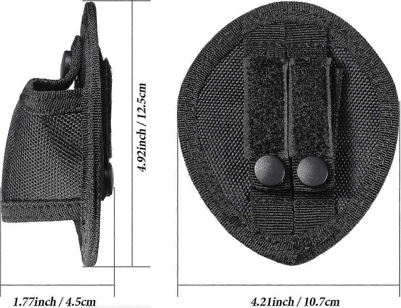 2 Packs Handcuff Cases Nylon Handcuff Holders Universal Handcuff Pouch For Most Chain Or Hinged ...