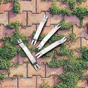 4pcs Stainless Steel Paving Tool Cobblestone Embedded Brick Lifter ...