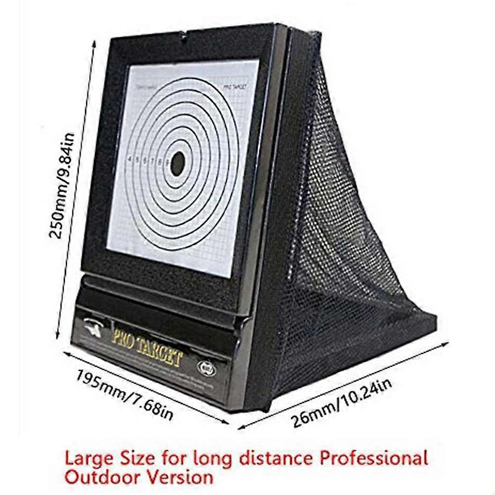 Outdoor Portable Targets for Reusable & Pellet with Trap Net Catcher ...
