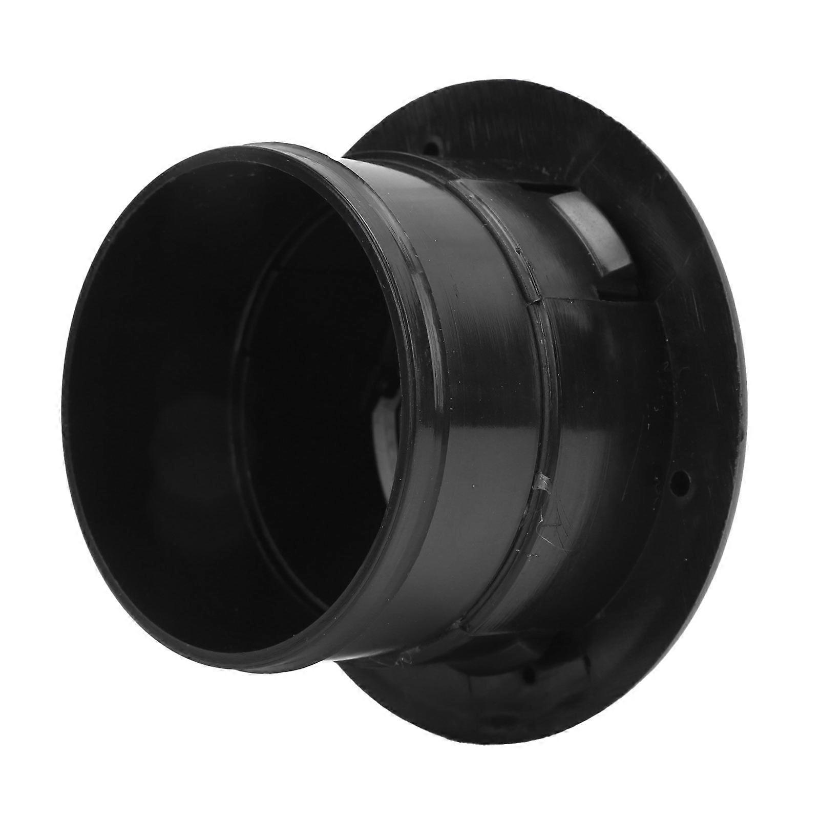 75mm Dashboard Air Conditioning Deflector Outlet Black Round Vent ...