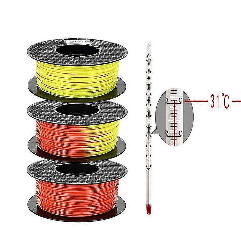 Sıcaklık pla 3d yazıcı filamenti ile renk değiştirme 1.75mm 500g/ 250g ...