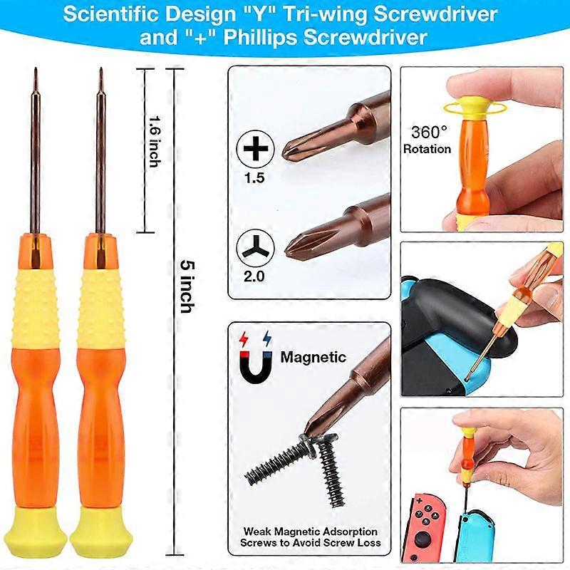 2-Pack for Joycon Joystick Replacement,Analog Thumb Stick Joy Repair ...