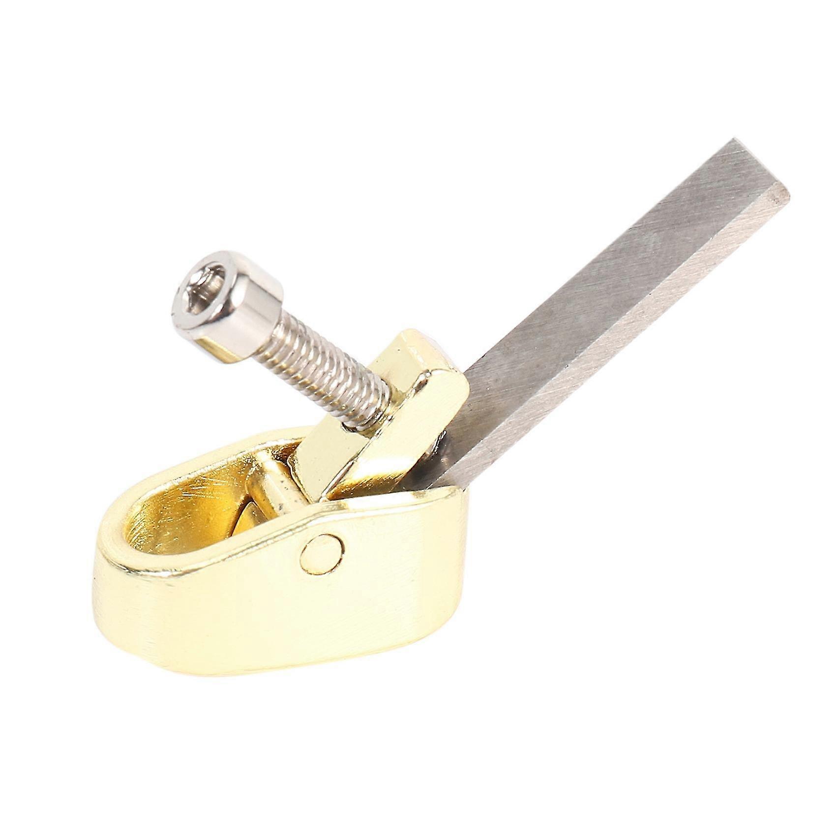 5 Piece Woodworking Plane Cutter Set Curved Metal Copper Luthier Tool ...