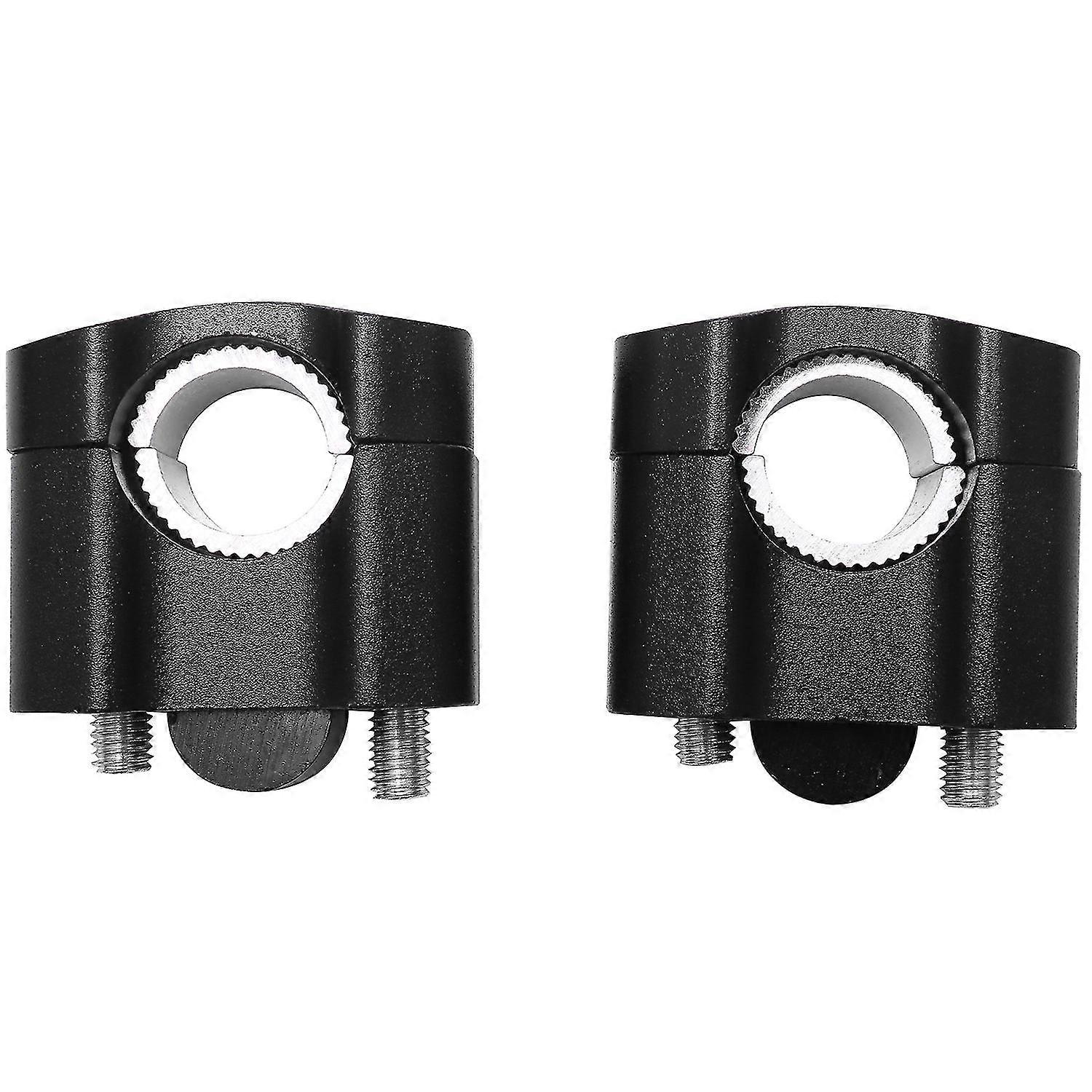 1 Pair Cnc 22mm 28mm Off Road Motorcycle Bar Clamps Handlebar Risers Adapter For 7/8 Inch 1-1/8 ...