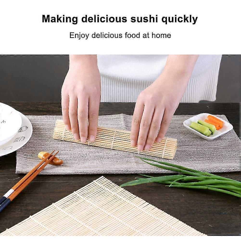 Bamboo Rolling Mat For Sushi Japanese Style(24*24cm) | Fruugo UK