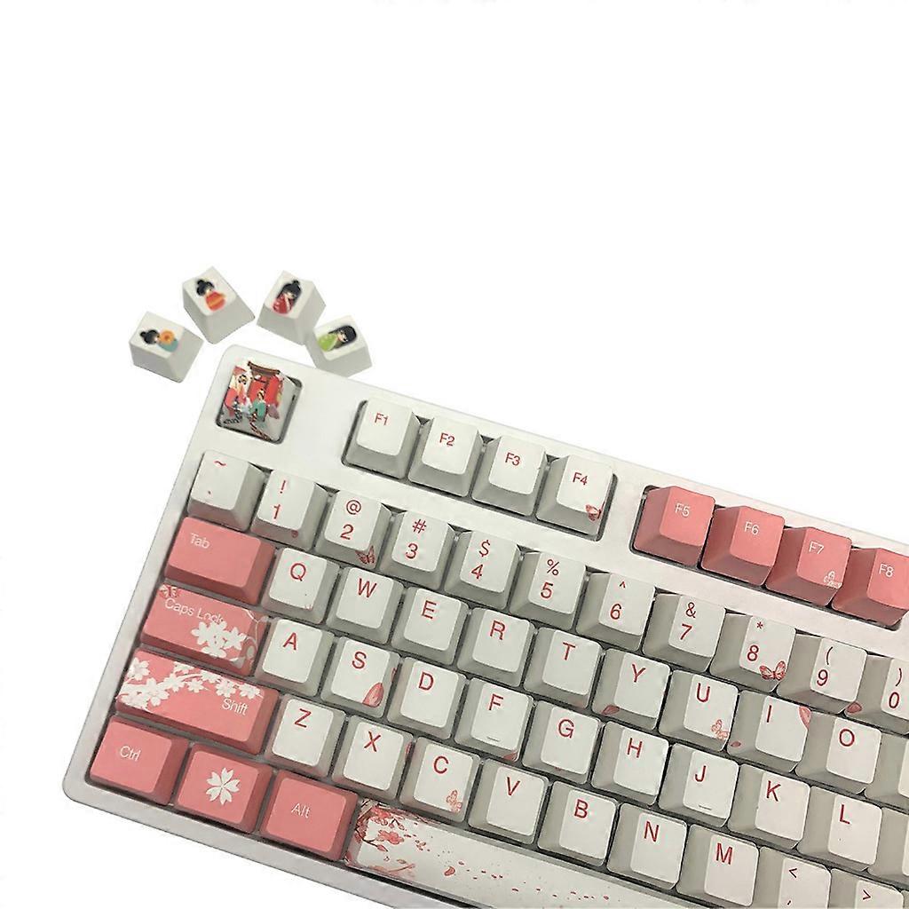 108 Keys OEM PBT Dye Sub Keycaps Full Set Mechanical Keyboard Keycaps ...