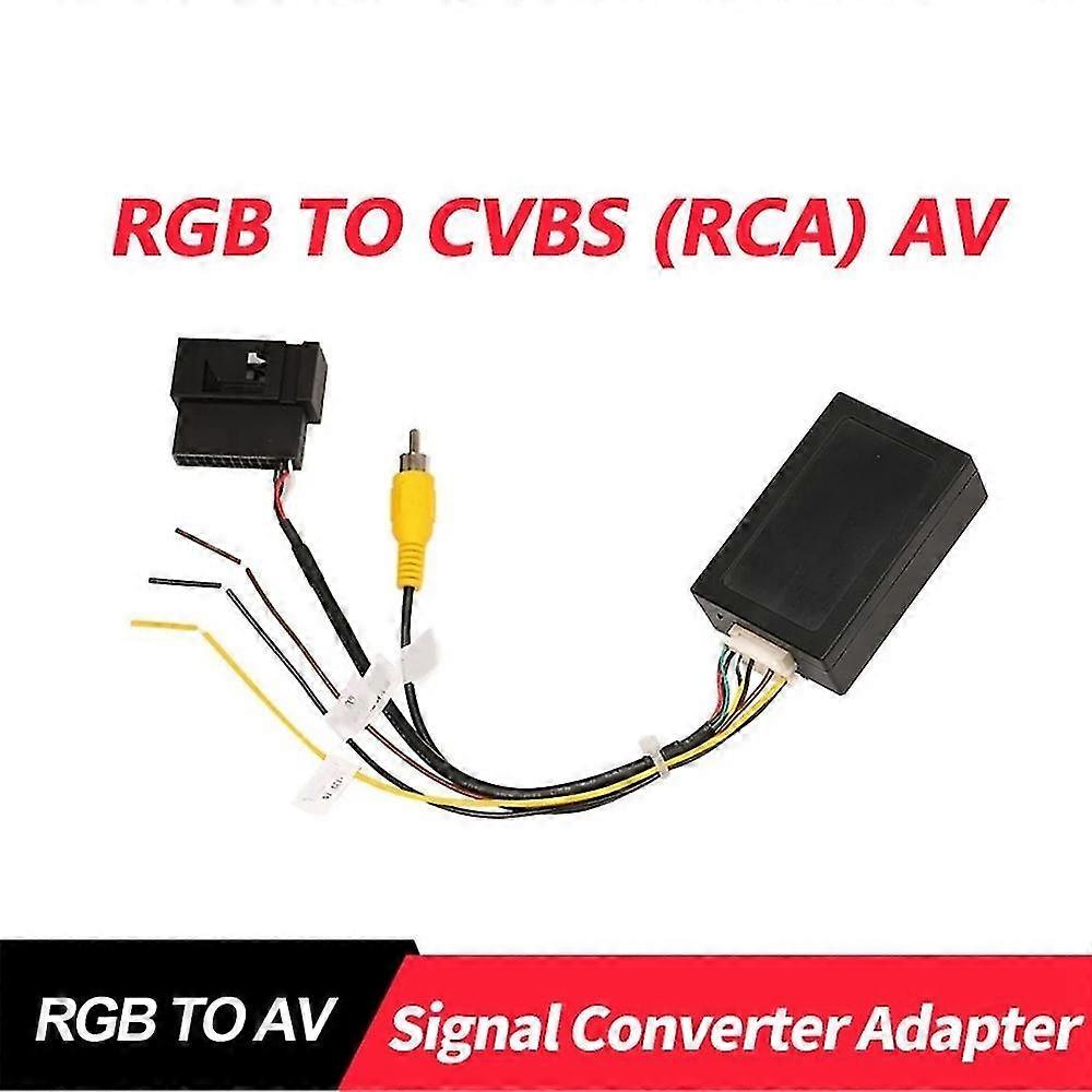 Rgb To (rca) Av Cvbs Signal Converter Decoder Box Adapter compatible ...