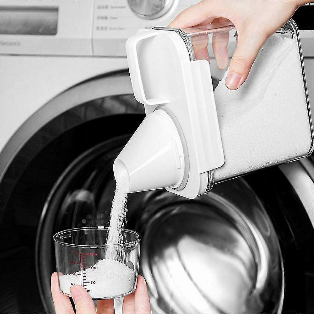 Clear Airtight Laundry Detergent Powder Container - Powder Storage Box ...