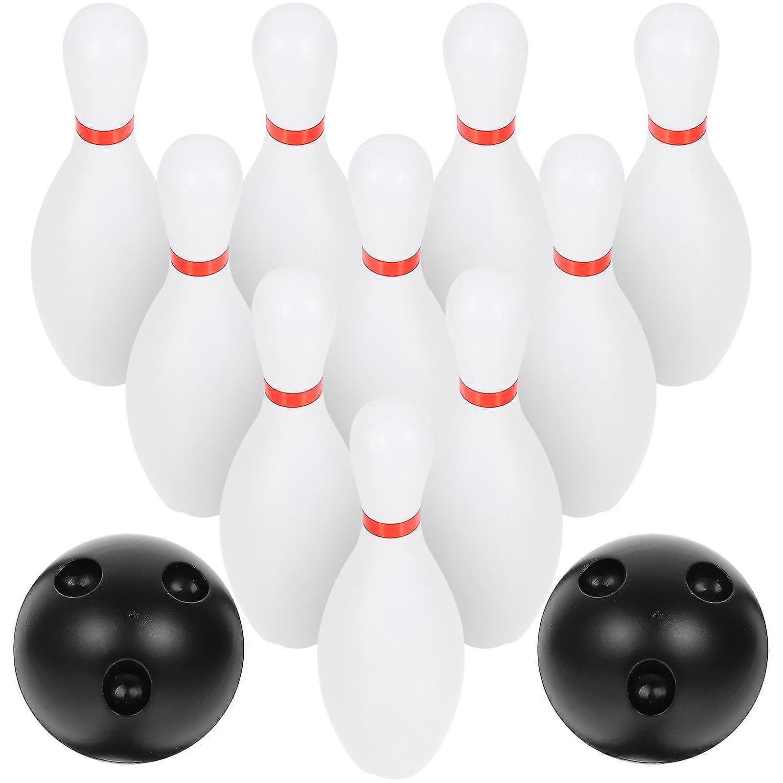 1 Set Kids Bowling Balls Plastic Bowling Toy Outdoor Indoor Bowling ...