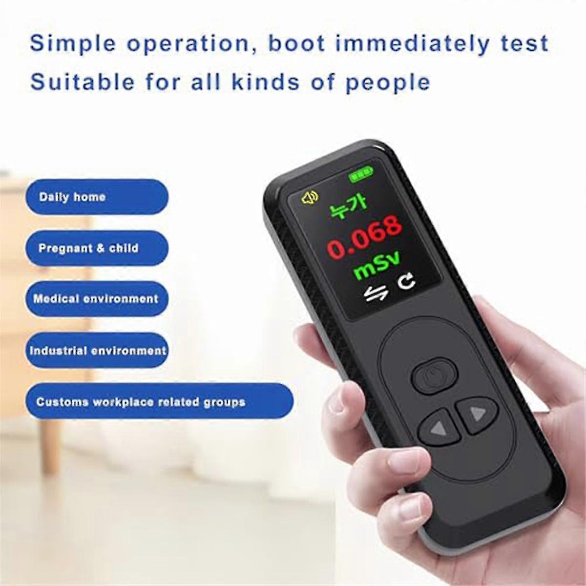 Geiger Counter Nuclear Radiation Detector, High Accuracy Beta Gamma X ...