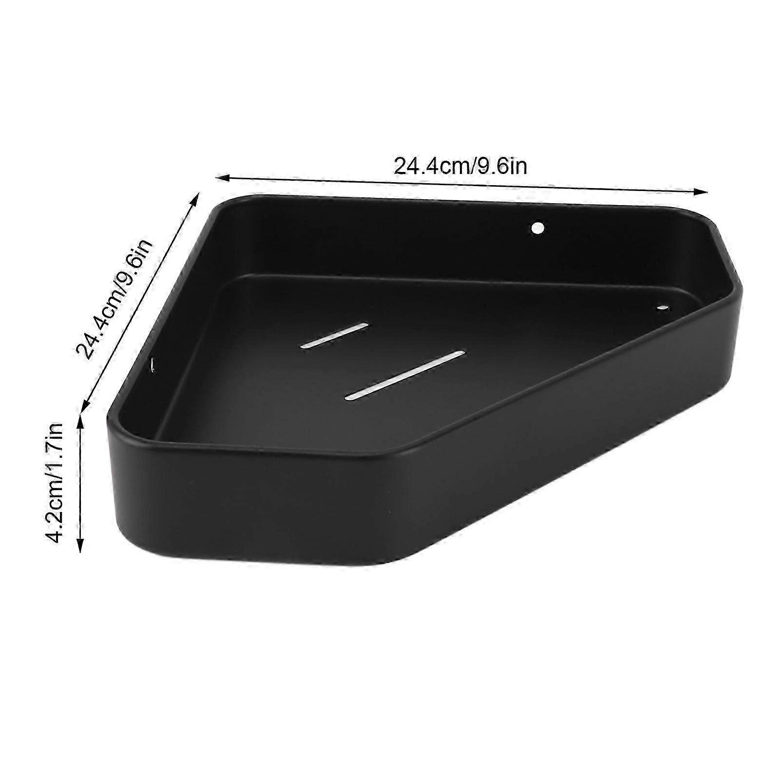 Corner Shower Shelf Punch Free Easy Installation Space Aluminium ...