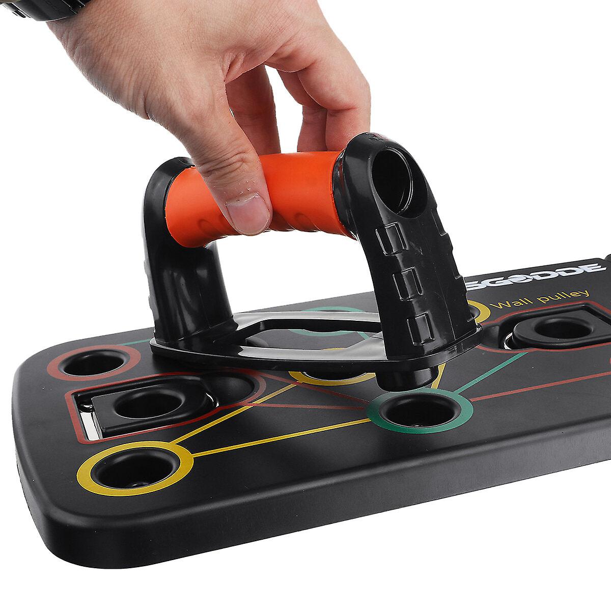 13 In1 folding push-up rack board with handle&resistance band fitness ...