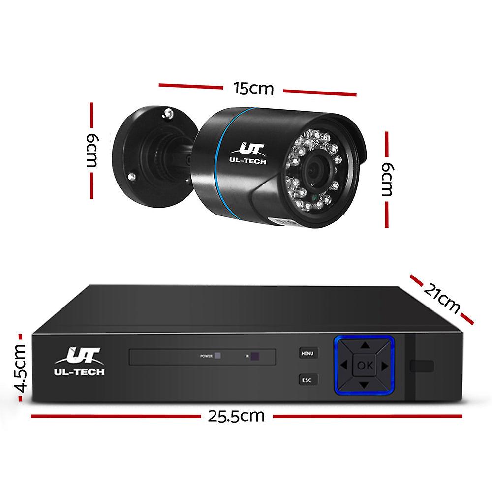 IP & Smart Security Camera Systems Ul Tech Cctv Security System 2Tb 4Ch ...