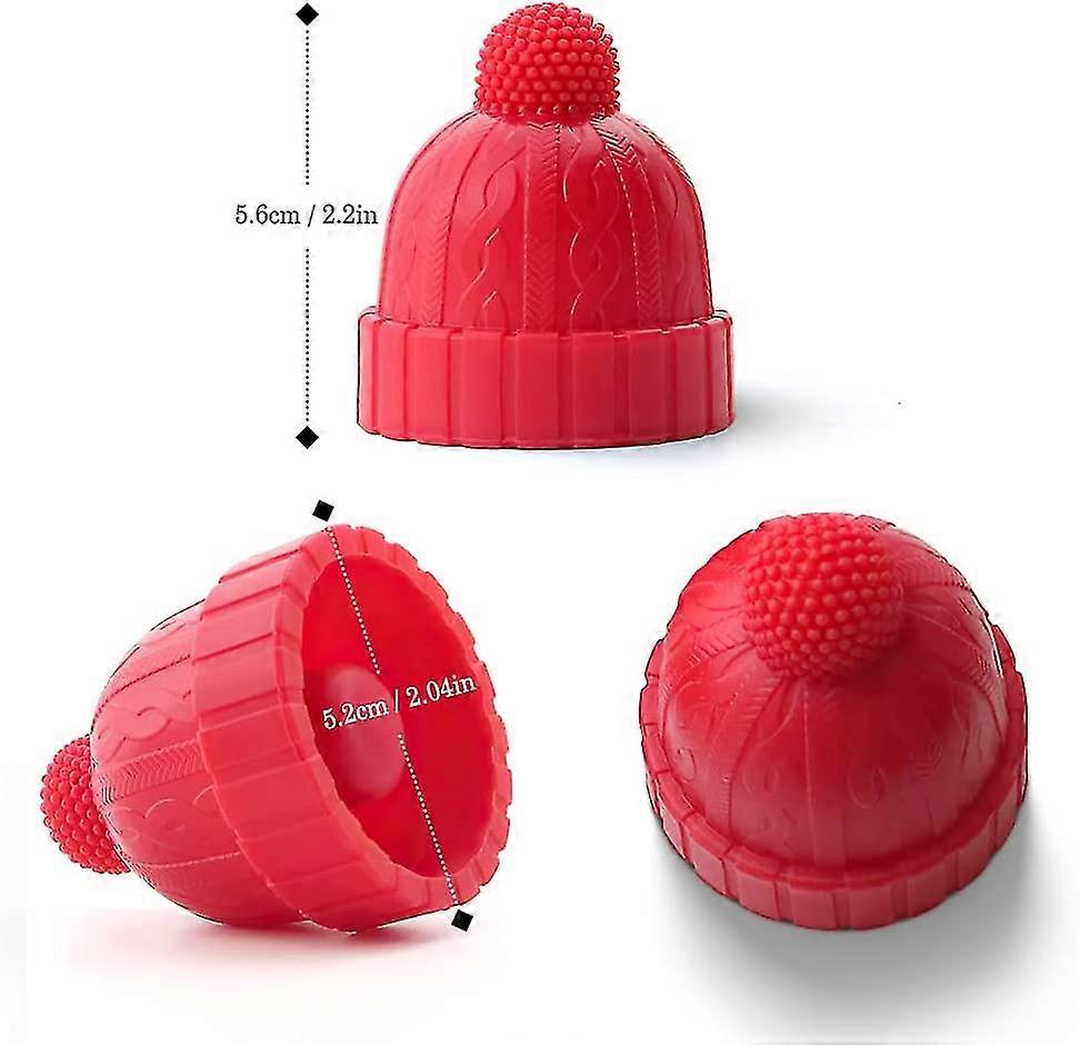 Wine Bottle Stopper, Reusable Silicone Wine Bottle Saver, Decorative ...