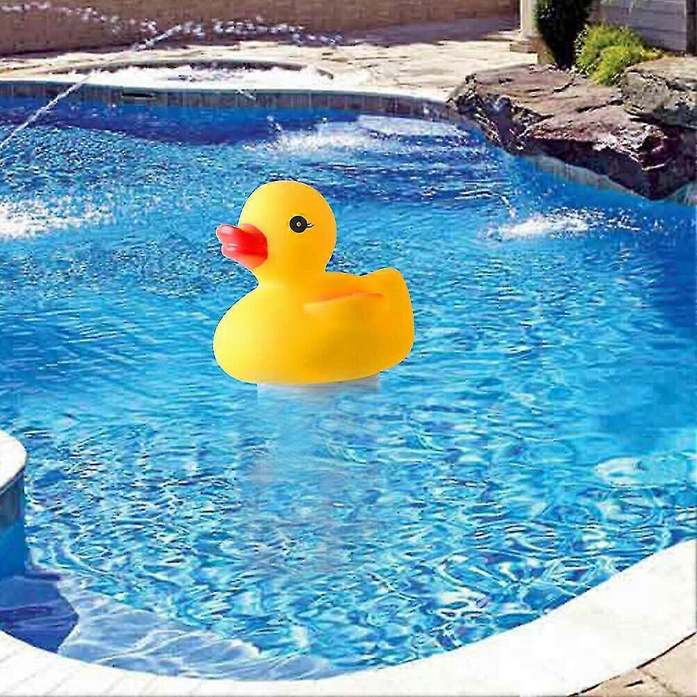 Swimming Pool Cute Duck Floating Chemical Dispenser Floater Chlorine ...