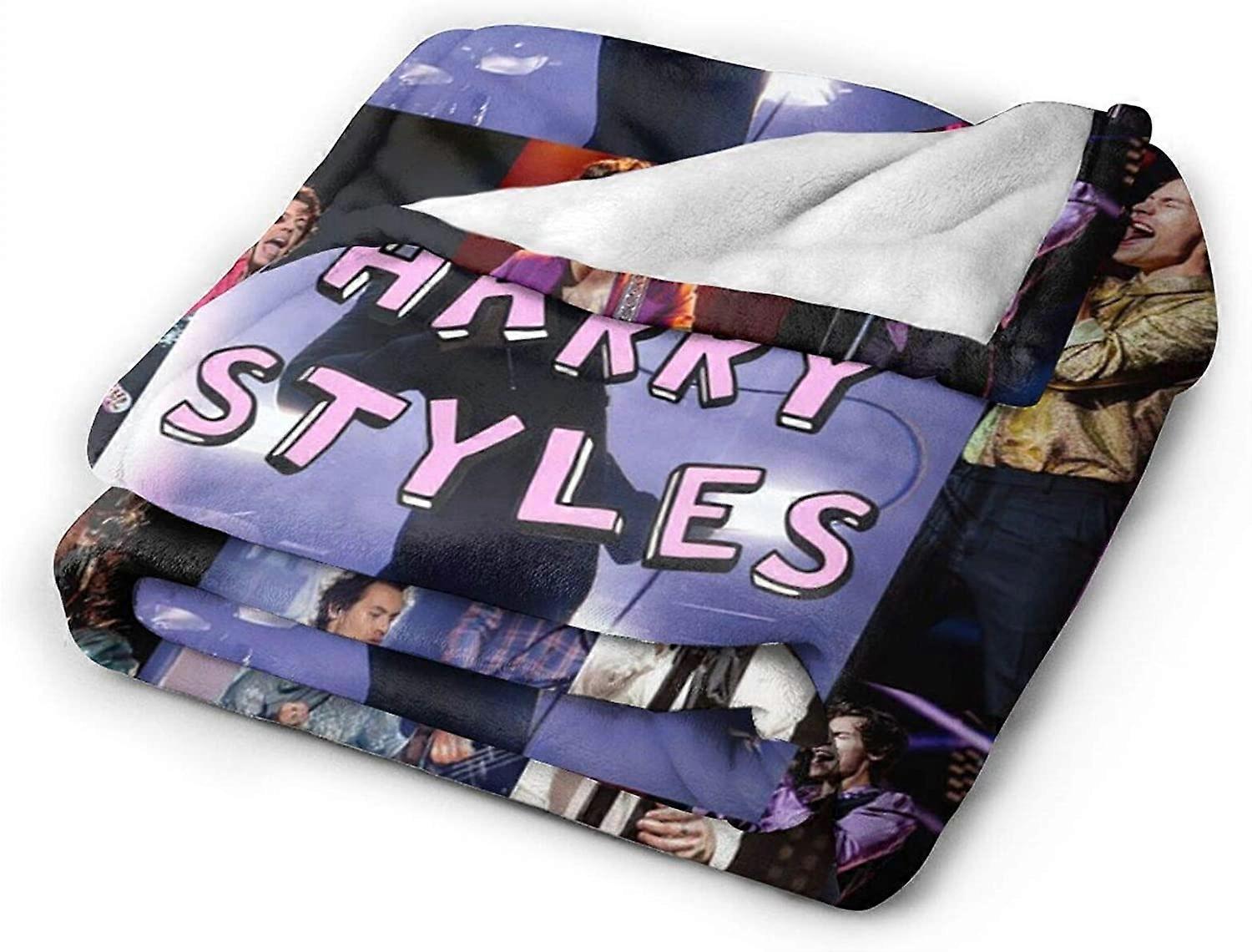 Harry-Styles Blanket Ultra-Soft Cozy Bedding Skin-Friendly Flannel All ...