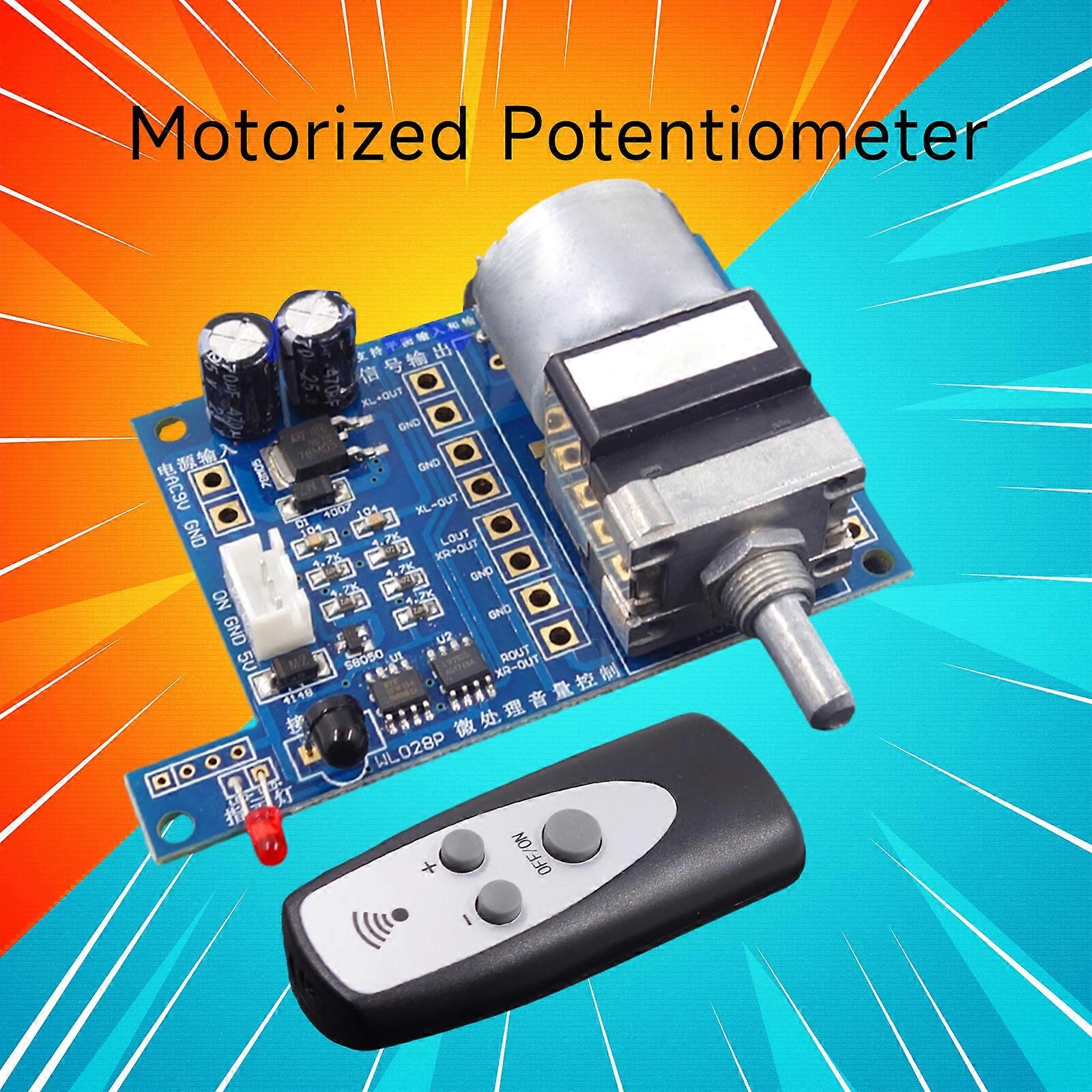 100K ALPS Remote Control Volume Motorized Potentiometer For Preamp ...