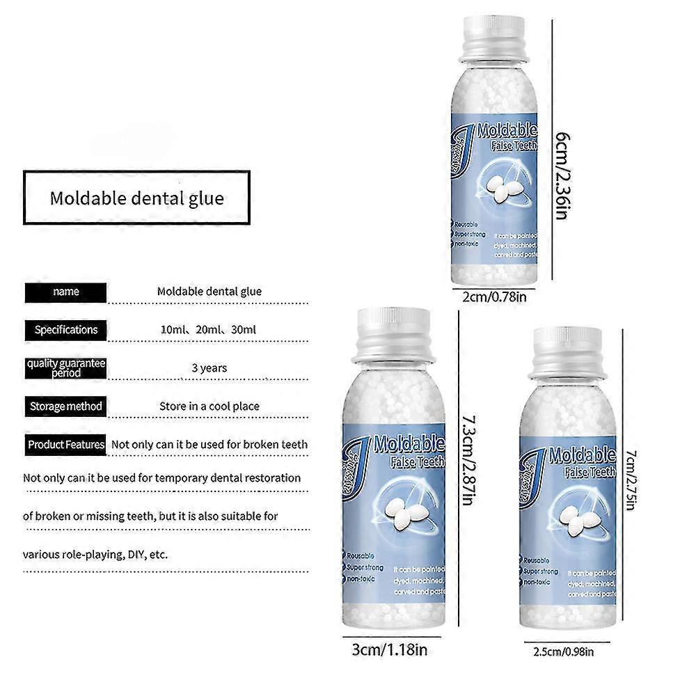 Tooth Repair Solid Teeth Permanent Dental Cement Cavity Filling Kit ...