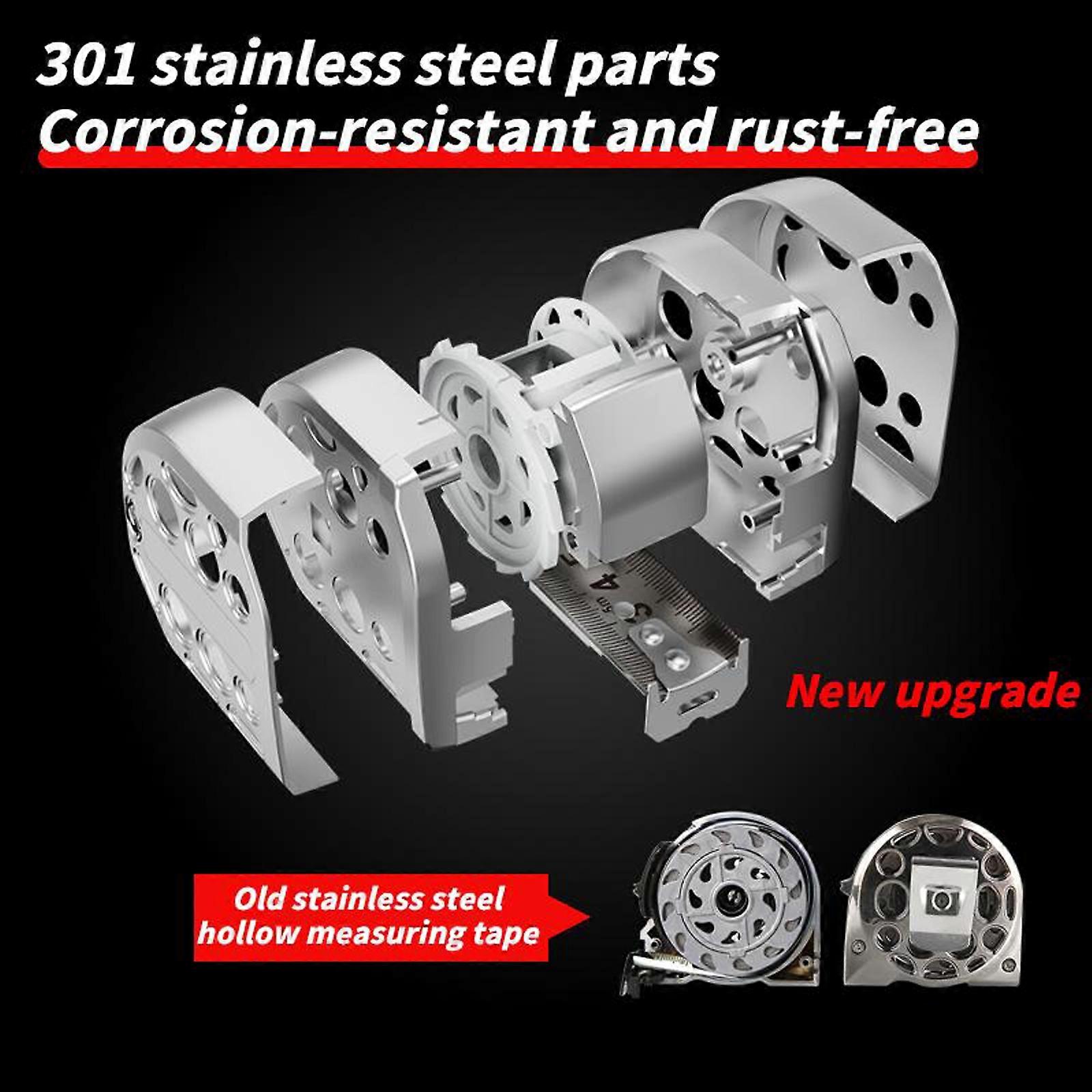 5/7M Retractable Tape Measure Stainless Steel Ruler Measuring Metric ...