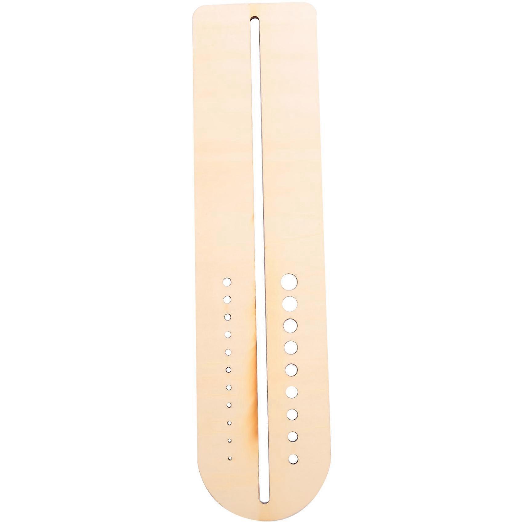 Wooden Sock Blockers for Knitting Needle Gauge Crochet Size Measurement ...