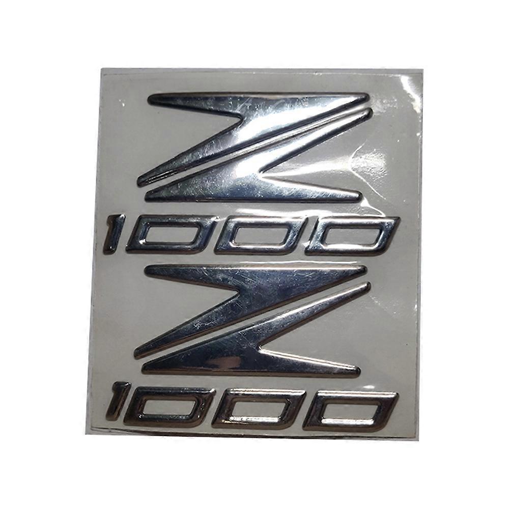 Motorcycle 3D Emblem Badge Decal Tank Wheel Z1000 Sticker Soft Reflective Decal For Kawasaki ...