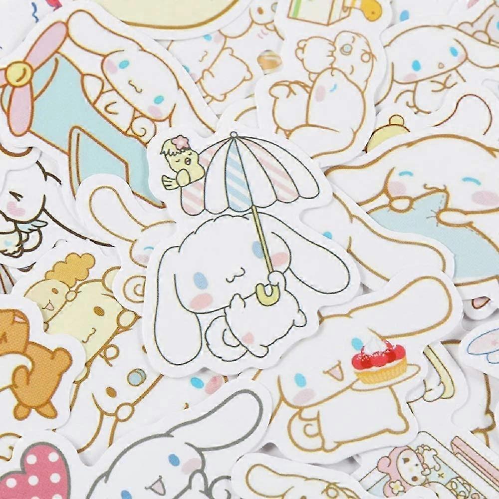 40pcs Cute Kawaii Cinnamoroll Sanrio Stickers Pack| Anime Vinyl PVC ...