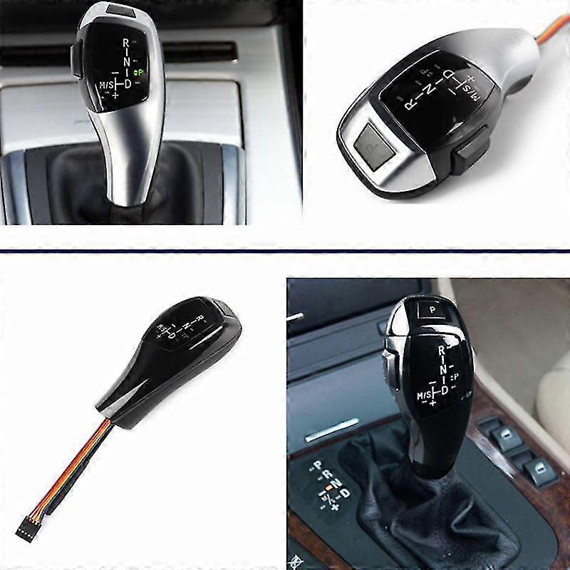 Led Gear Shift Knob Shifter Lever For Bmw 1 3 5 6 Series E90 E60 E46 2d 4d E39 E53 E92 E87 E93 ...