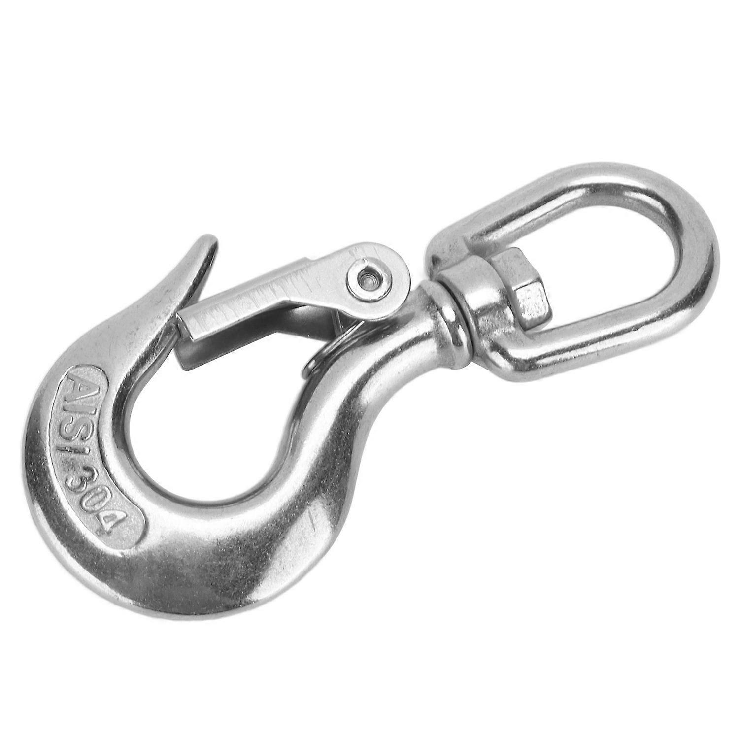 Swivels Eye Lifting Hook Stainless Steel Safety Lifting Hook for ...