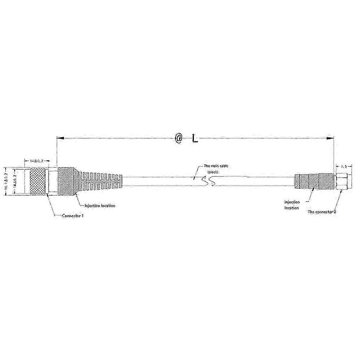 RTK GNSS Antenna Cable GPS Antenna Cable TNC Male to TNC Male or SMA ...