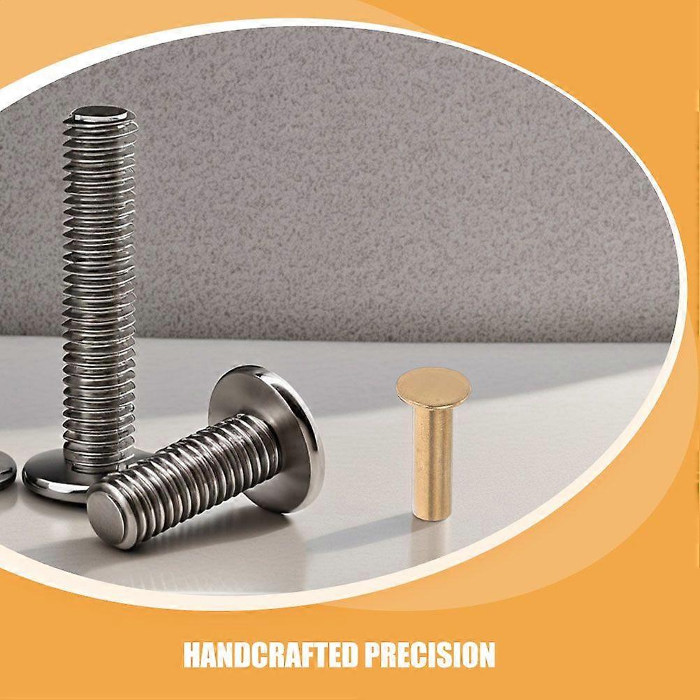 14 Pairs Copper Rivets For Kitchen Knife Handle Fixing Diy Wooden Knife ...