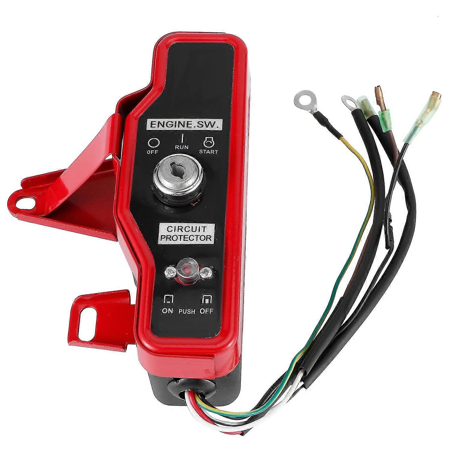 Gasoline Engine Generator Ignition Key Switch Box Compatible with ...