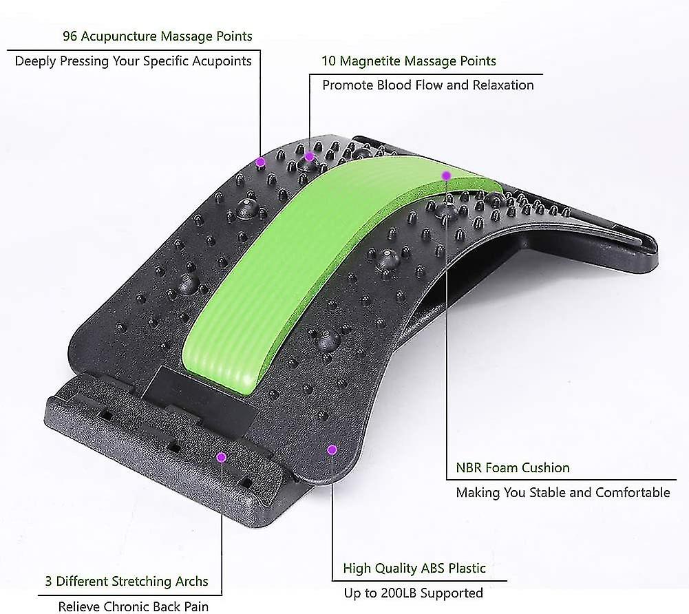 Sunrain Back Stretcher, multi-level Back Cracking Device, back Cracker ...