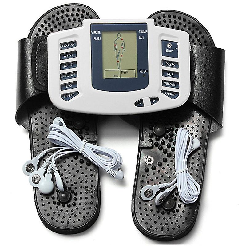 New Electrical Stimulator Muscle Massager Slipper Electrode Pads Body ...