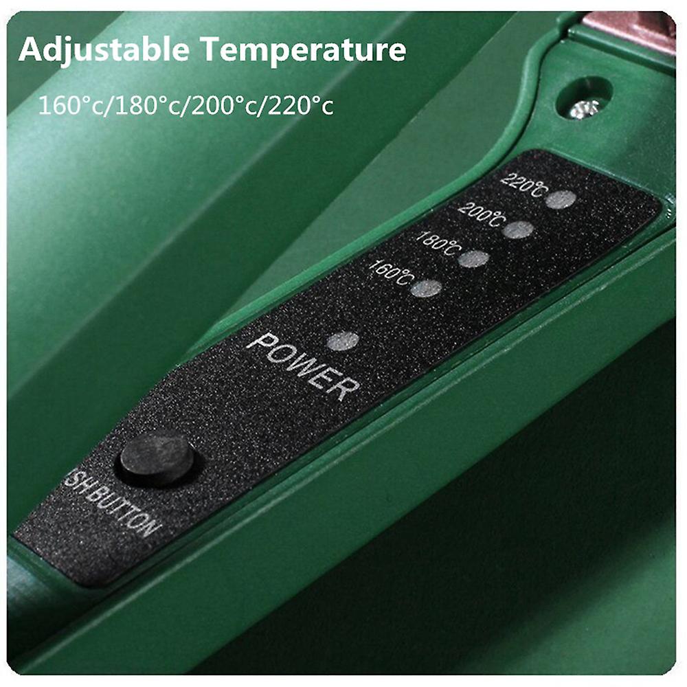 Electric Hair Straightener Hair Flat Iron Ceramic Hair Root Fluffy Grid ...