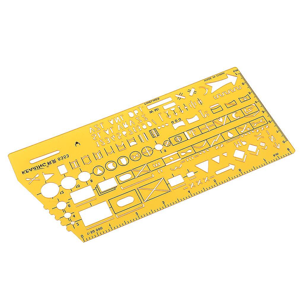 2x1pc Military Army Tactical Map Marking Symbol Drawing Draft Template ...