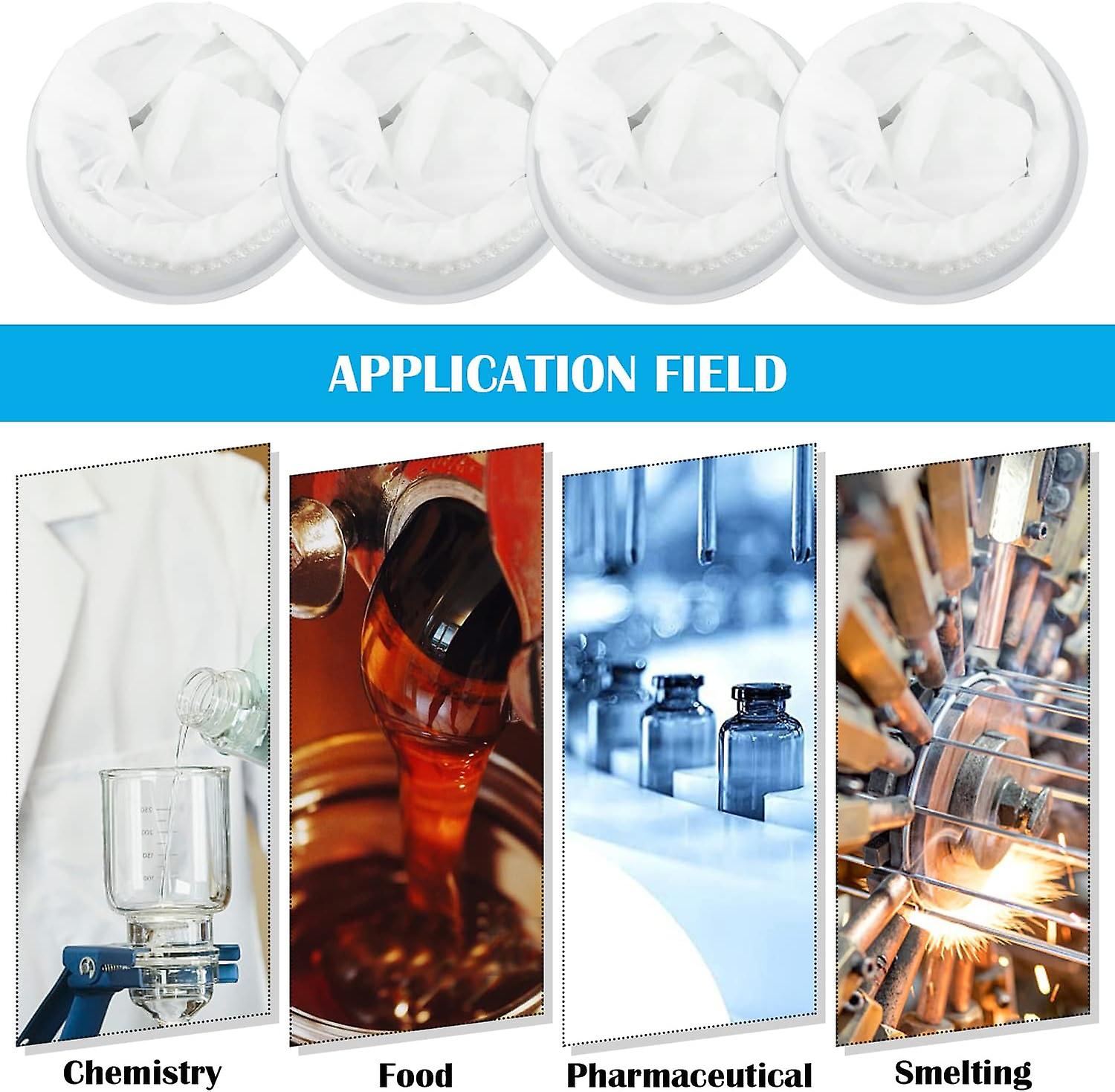 Set of 4 Nylon IBC Filters for 1000-Liter Rainwater IBC Tanks, Nylon ...