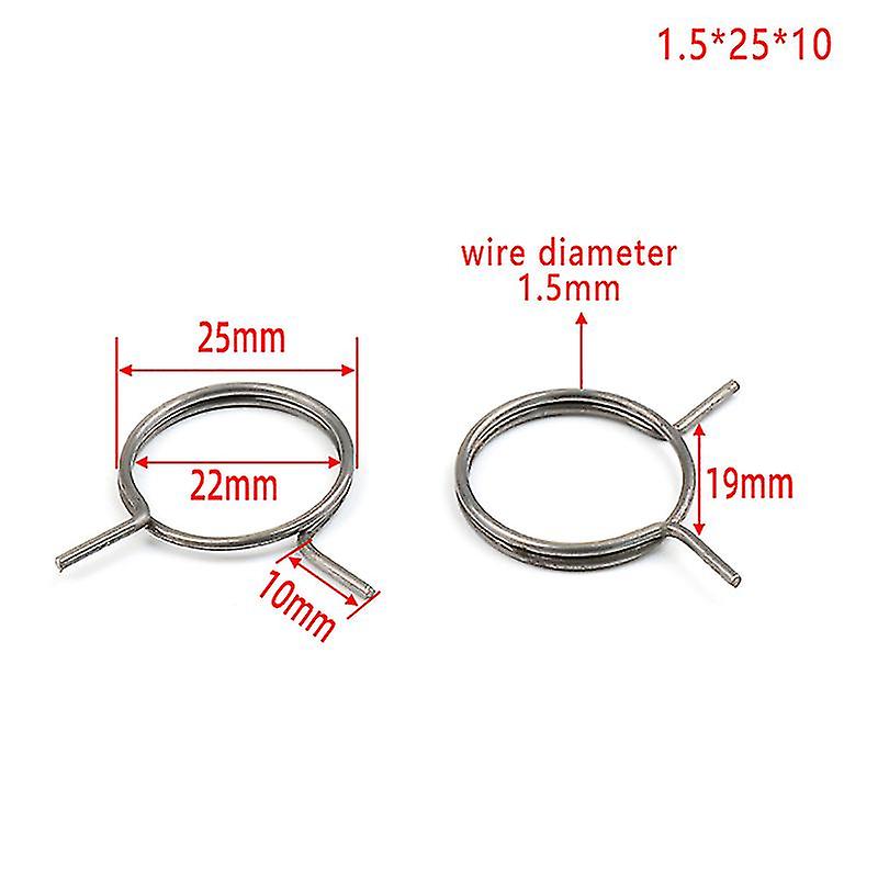 3pcs Door Handle Springs Door Lever Knob Latch Replacement Coil Torsion ...