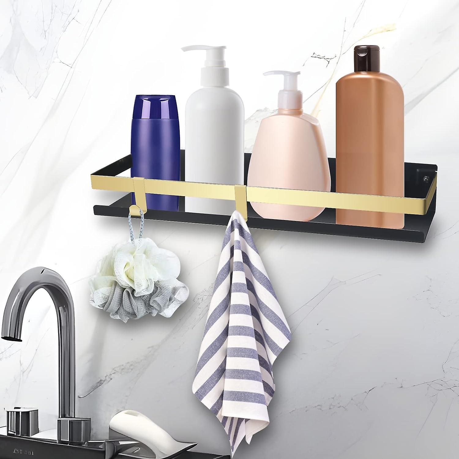 Shower Shelf No Drilling, Adhesive Bathroom Shelf, Stainless Steel ...
