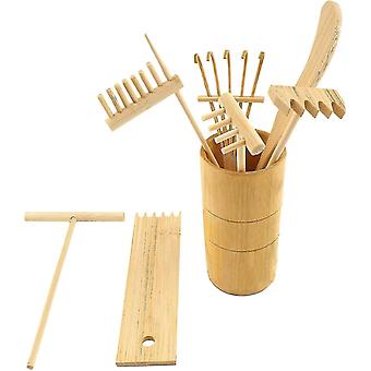 7pcs Mini Zen Garden Rakes, Zen Sand Garden Rake Set, Mini Zen Garden ...
