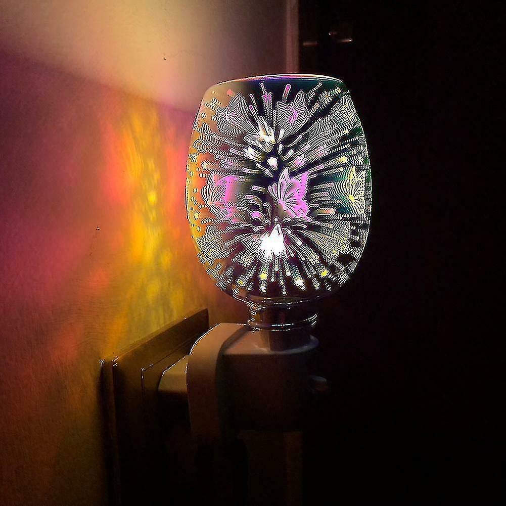 Electric Plug In Led Aroma Diffuser Lamps Wax Melt Oil Burner Wax ...